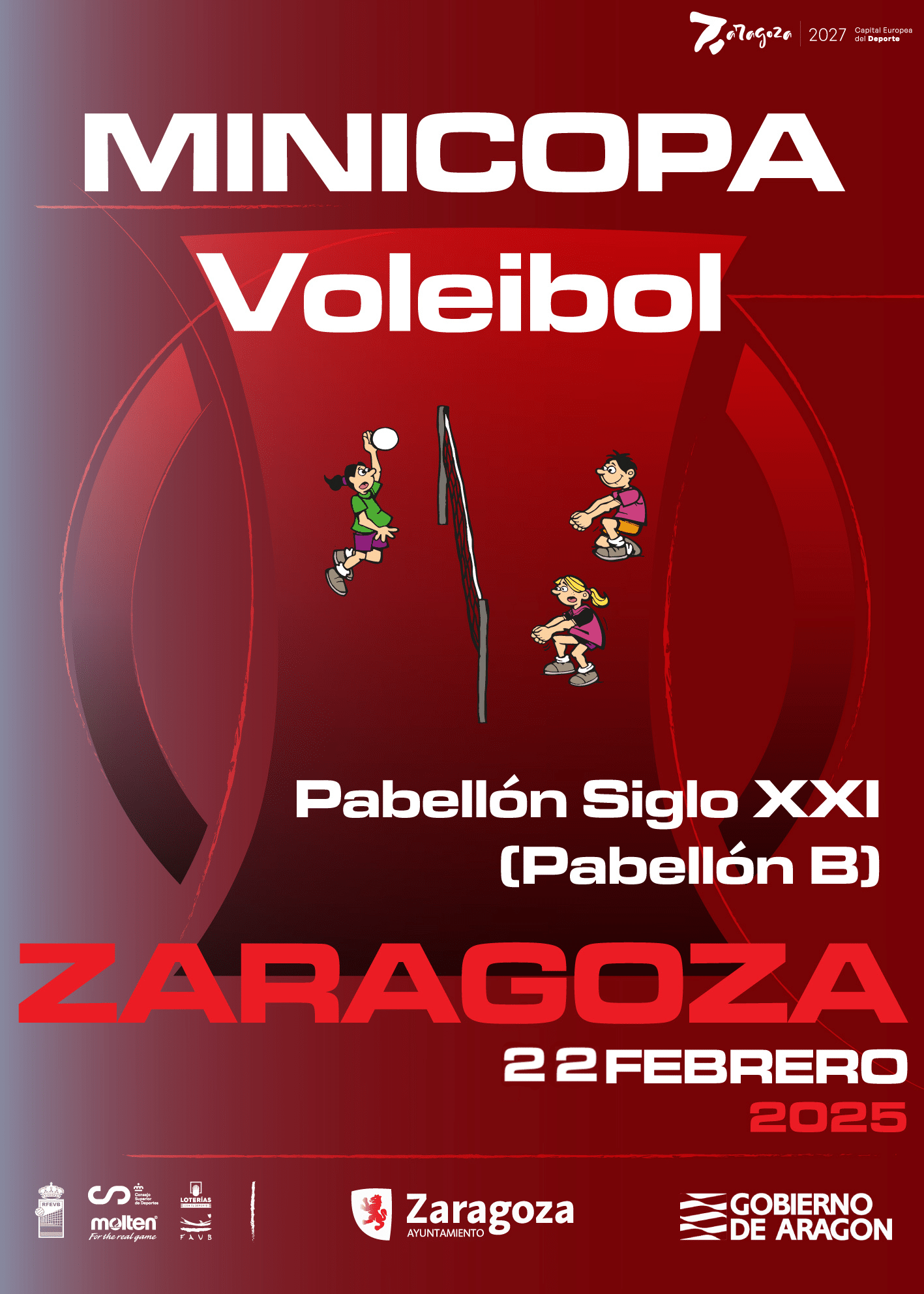 MINI COPA DEL REY 2025 - Federación Aragonesa de Voleibol – FAVB