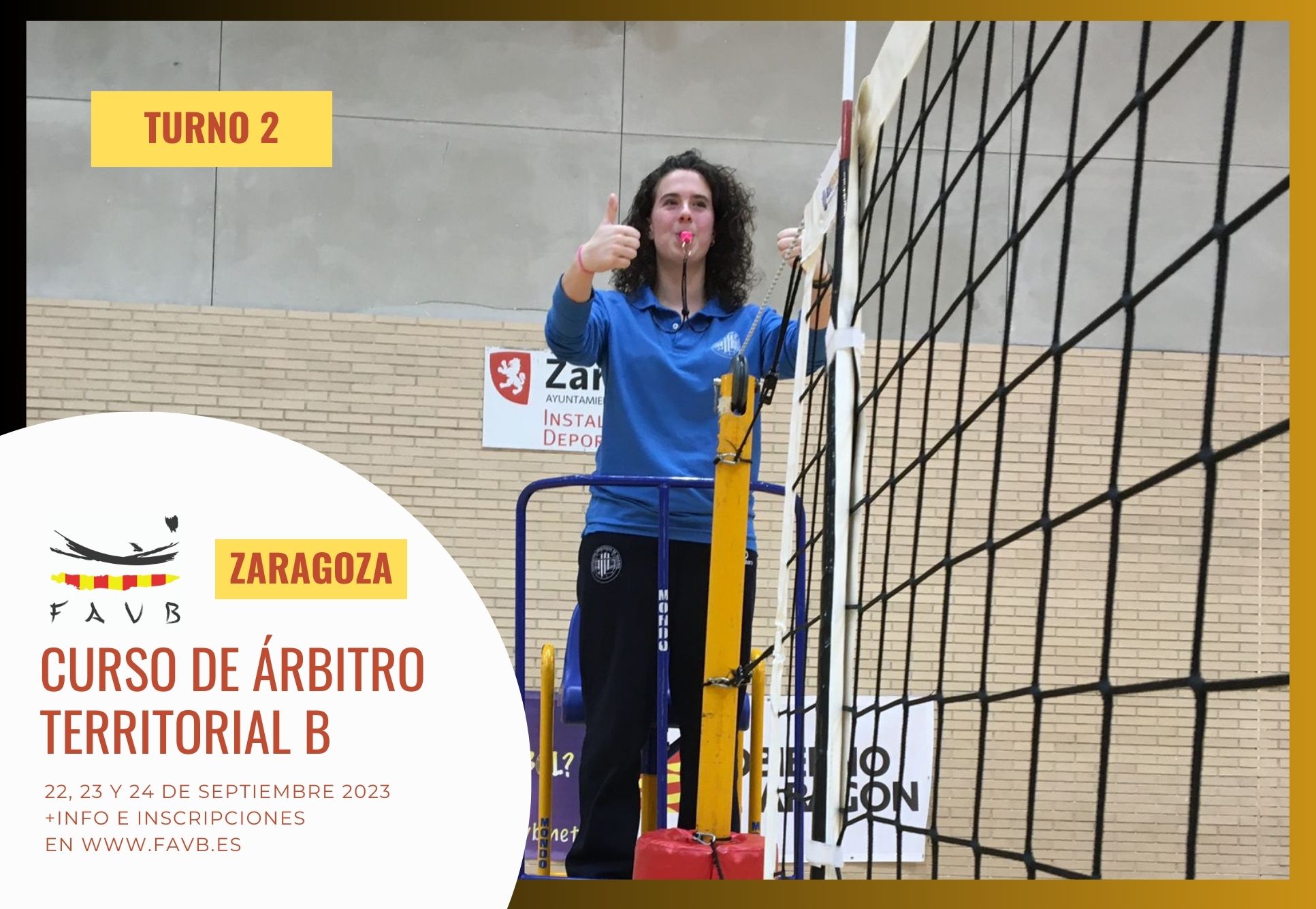 CURSO DE ÁRBITROS TERRITORIAL B (NIVEL I) EN ZARAGOZA - TURNO 2 ...